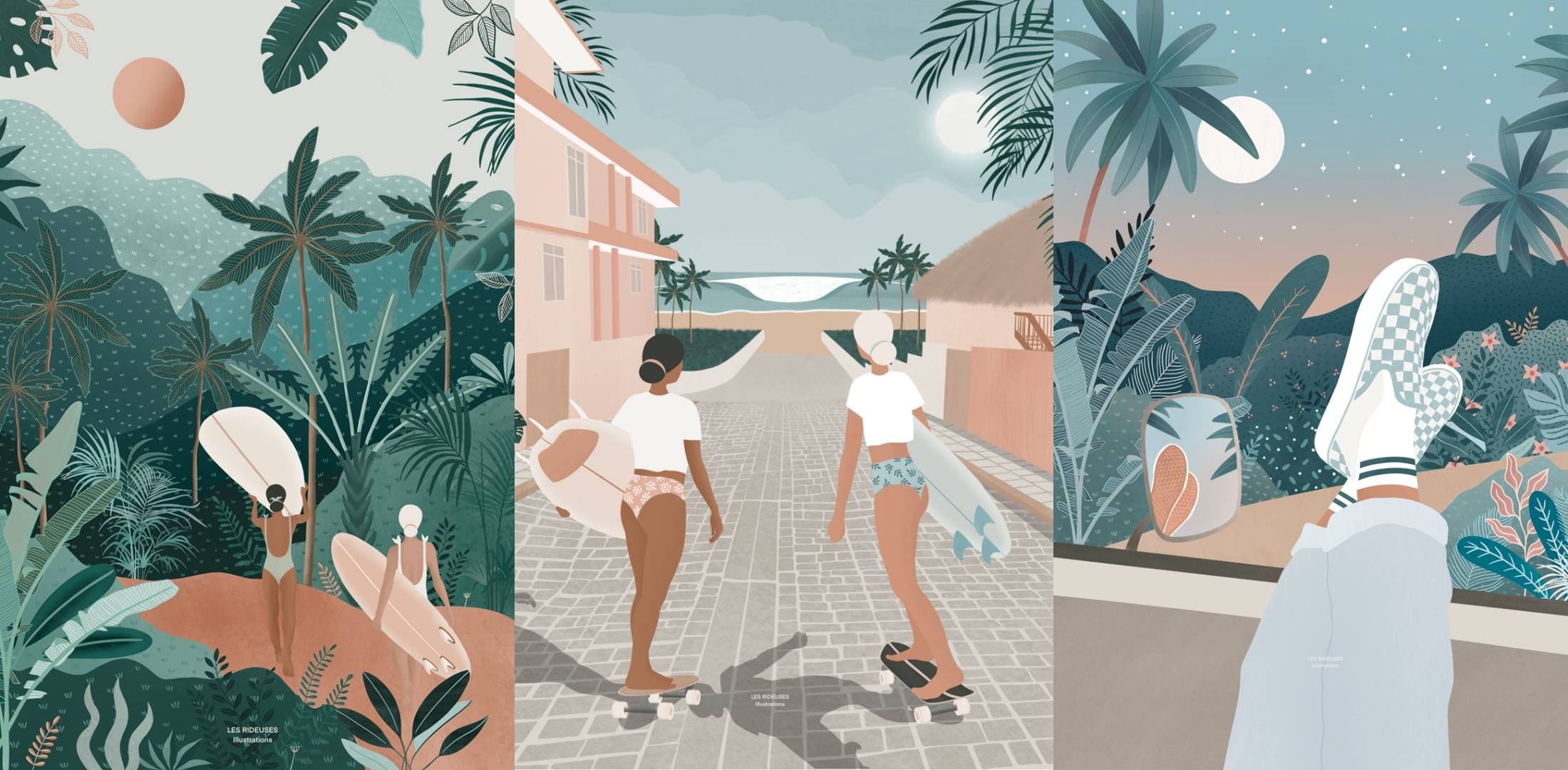 Meet Artist Juliette Goux of Les Rideuses – Her Waves